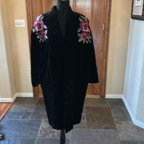 Johnny Was | Jackets & Coats | Beautiful Black Quilted Jacket By Johnny ...